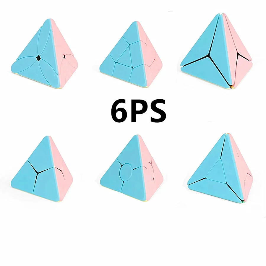 MoYu-Macaron-Series-6PS-Magic-Cubes-Corner-Twist-Bead-Boomerang ...