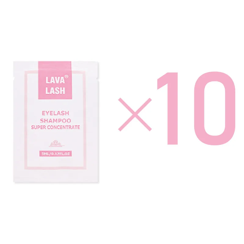 10-PCS-LAVA-LASH-Eyelash-Shampoo-5ml-Concentrate-Foam-Cleaner ...