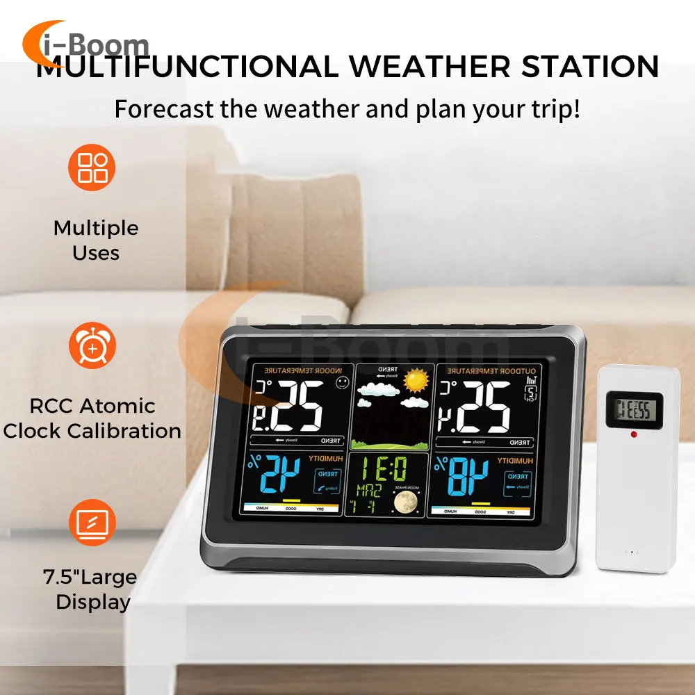 Electronic-Thermohygrometer-Weather-Station-Perpetual-Calendar-Atomic ...