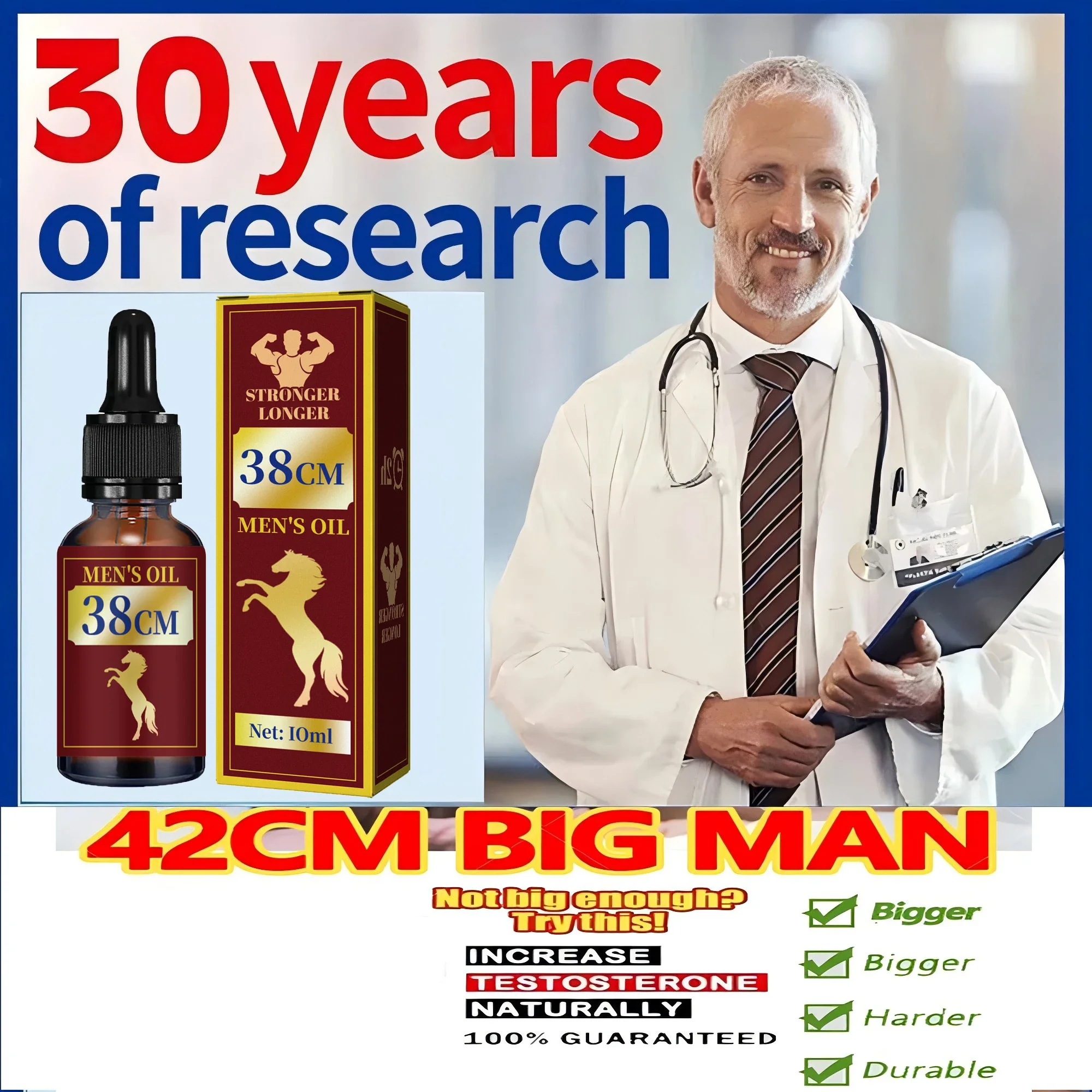 XXXL Penis Enlargement Oil Permanent Enlarge For Men Plant Extracts ...