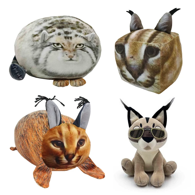 Big Floppa Plush Toy Cute Square Cat Doll Super Soft And High Quality ...
