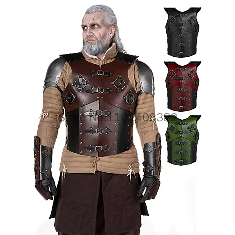 Medieval-Viking-Knight-Assassin-Leather-Cuirass-Body-Chest-Armor-Vest-Steampunk-Fantasy ...