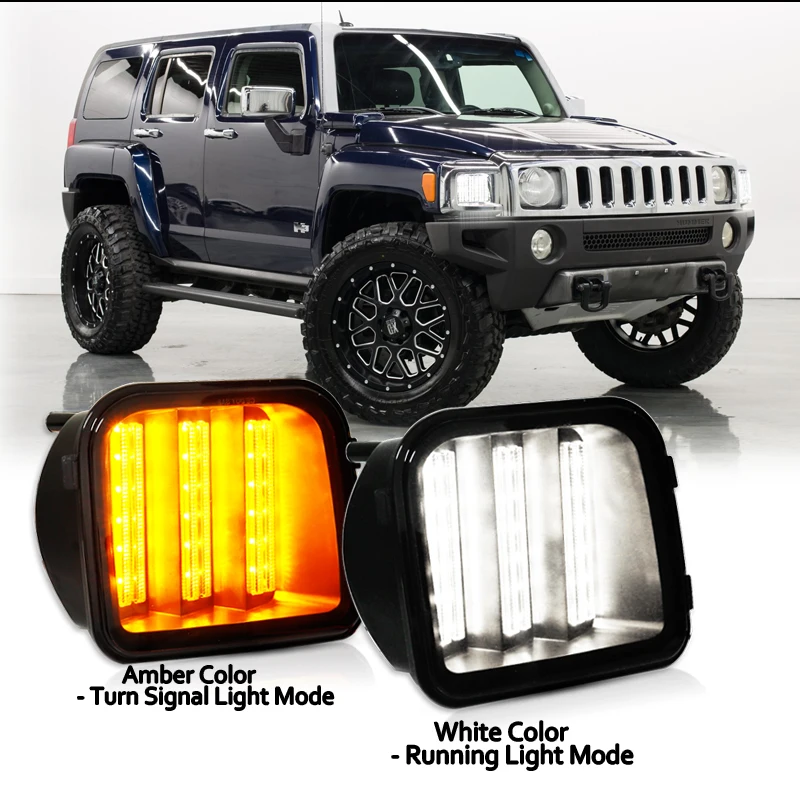 Yellow Hummer H4