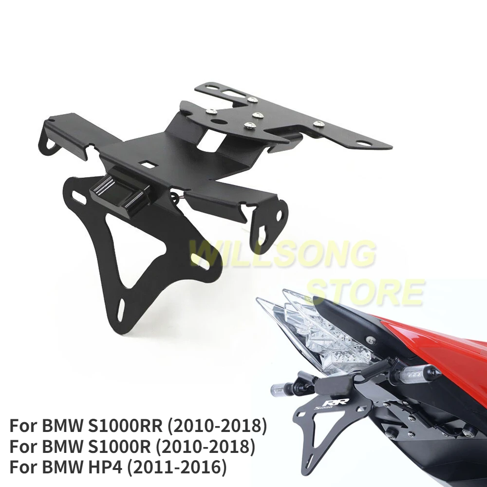 Motorcycle-License-Plate-Holder-For-BMW-S1000RR-S1000R-HP4-Rear-Tail ...