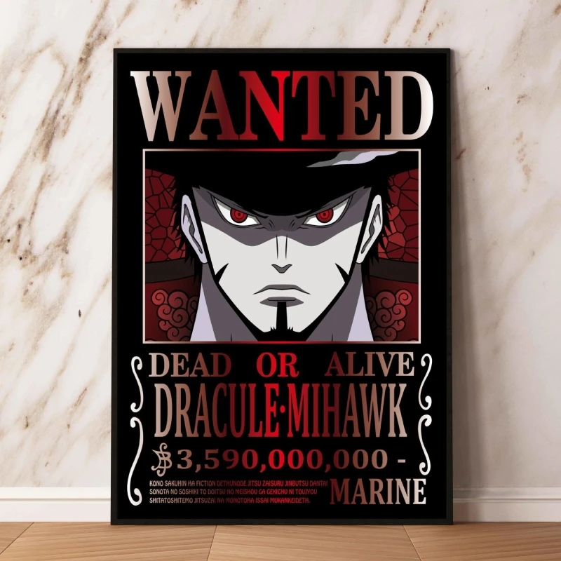 One Piece Wanted Posters Shanks