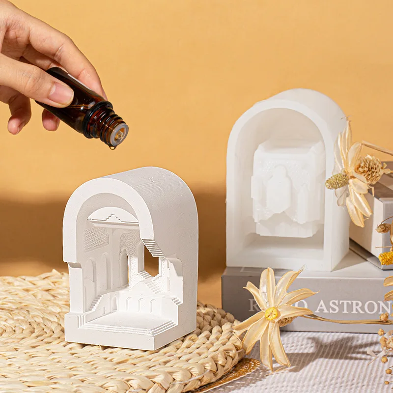Palace Aromatherapie Gips Silikon Form DIY Handgemachte Dekoration ...