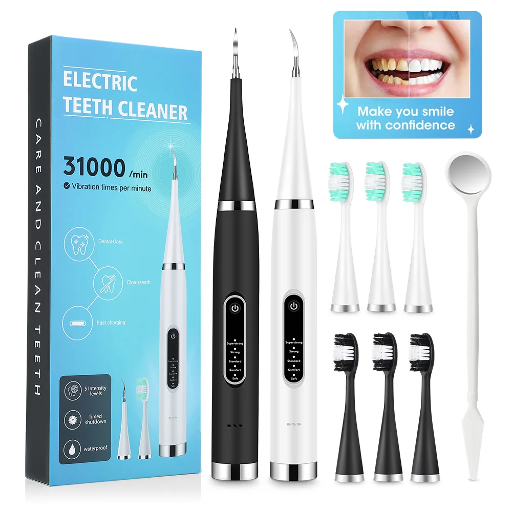 Household Dental Scaler Tooth Whitening&Cleaning Device Electric Teeth ...