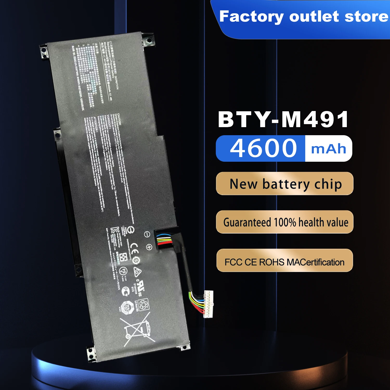 DXT NEW Laptop Battery BTY-M491 For MSI Modern 15 A10M-014 A10RAS A10RB ...