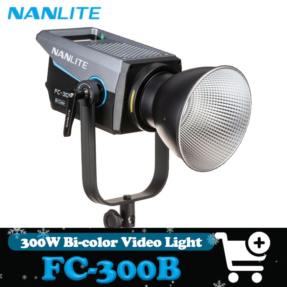 Nanlite FC-300B Bi-color Photography Fill Light 350w Professional ...