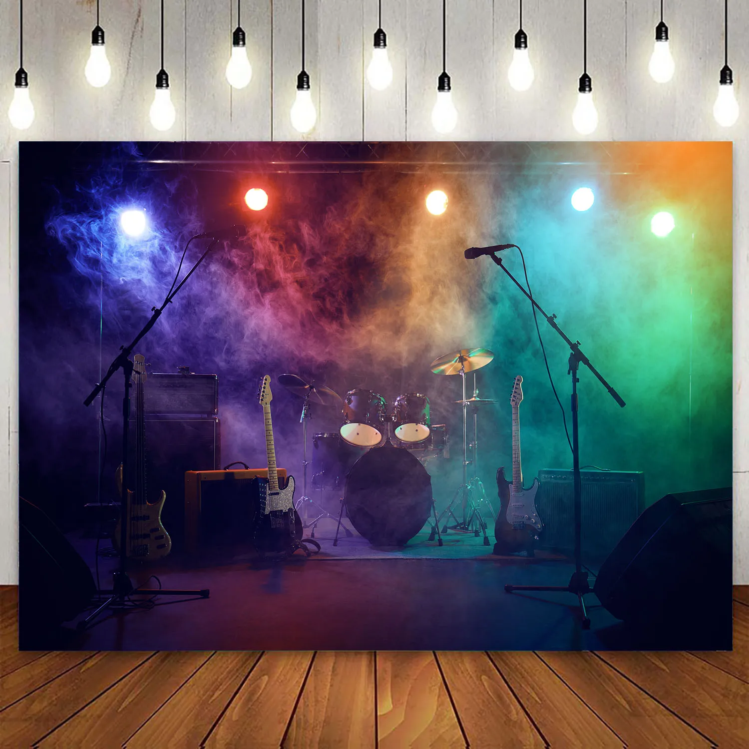 Rock Stage Backdrop