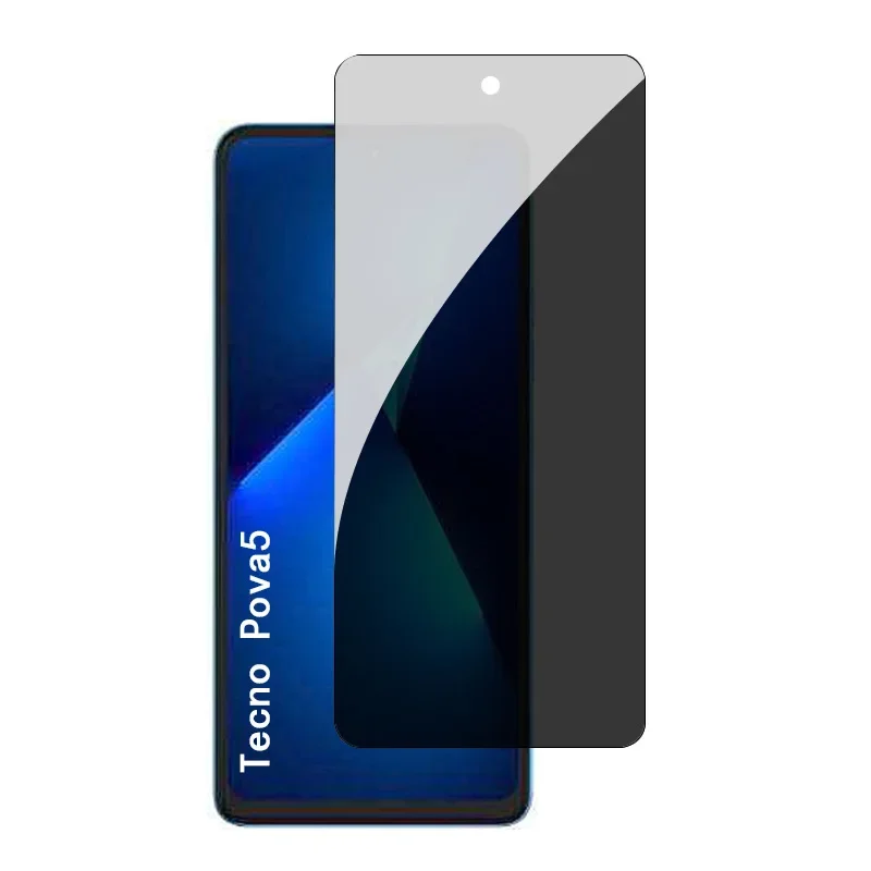 Anti-Spy-Glare-Tempered-Glass-for-Tecno-Pova-5-Neo-3-Camon-20-Pro ...