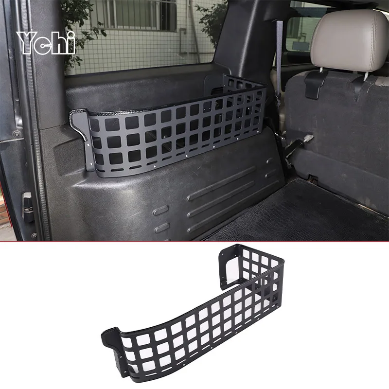 For Hummer H2 2003-2007 Aluminum Car Rear Trunk Side Storage Box Holder ...