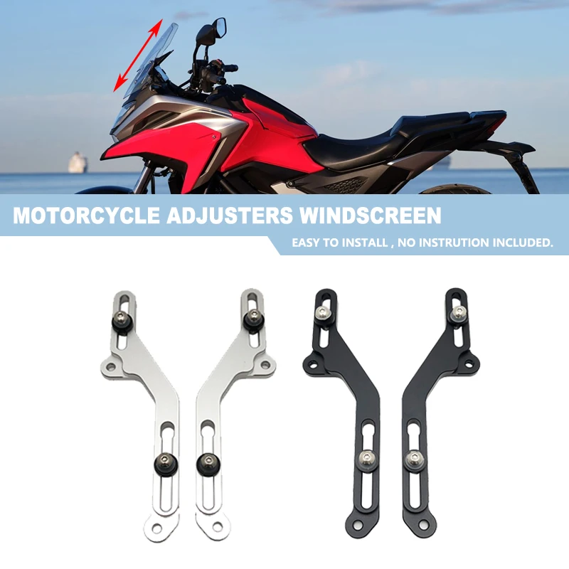 2022-Fit-For-HONDA-NC750X-Windscreen-Adjusters-Airflow-Adjustable ...
