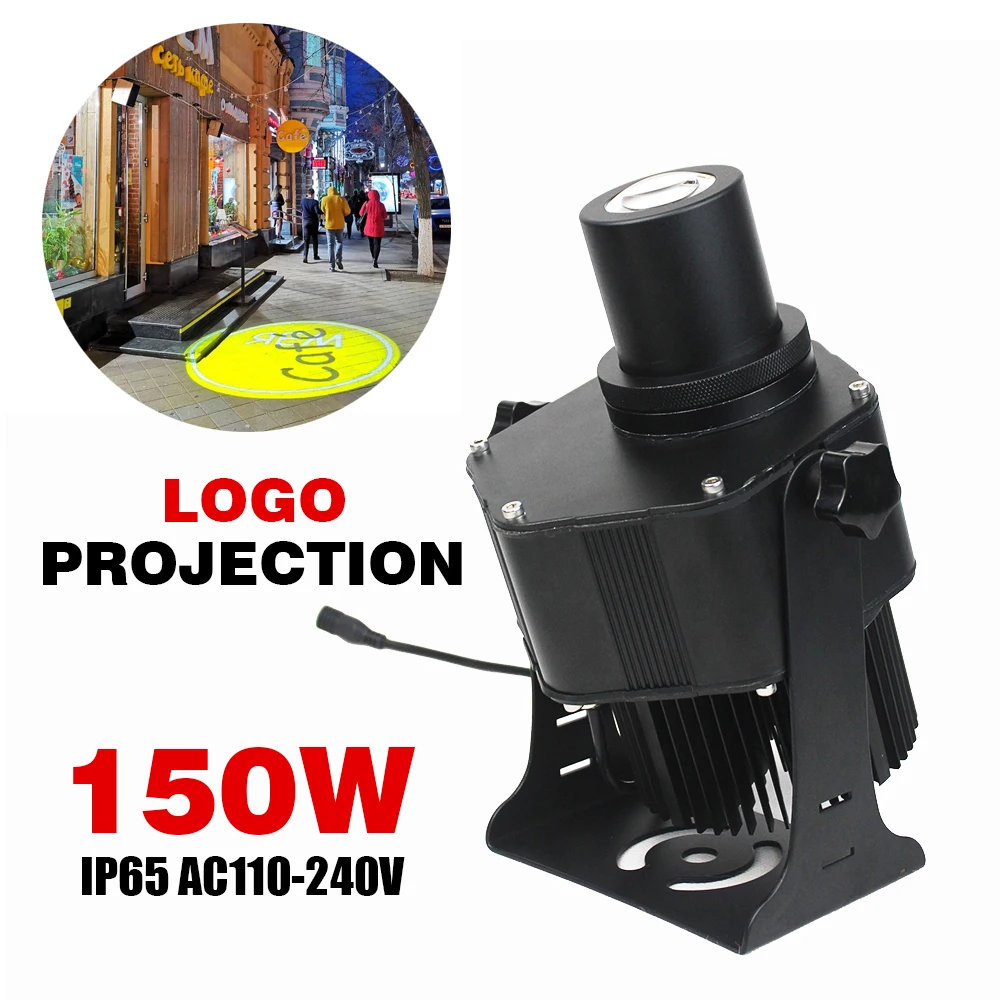 150w-Outdoor-Waterproof-Advertising-Gobo-Projector-Light-Ip65-Customize ...
