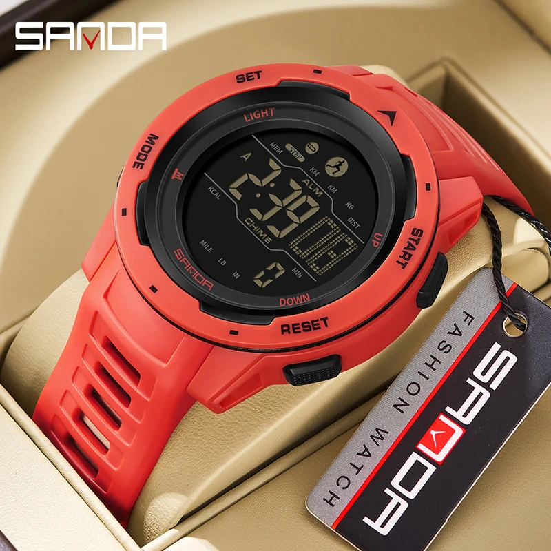 SANDA-Men-Outdoor-Sports-Chronograph-Watch-2023-New-Electronic-Watch-Luminous-Multifunctional ...