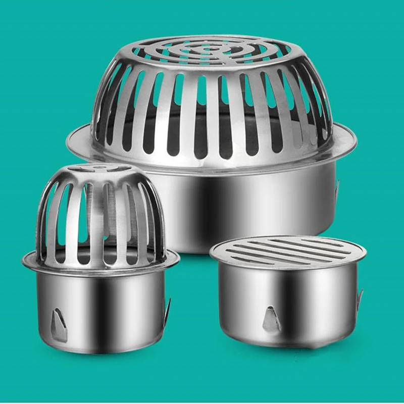 Stainless-Steel-Anti-clogging-Roof-Floor-Drain-Roof-Gutter-Sewer-Drain ...