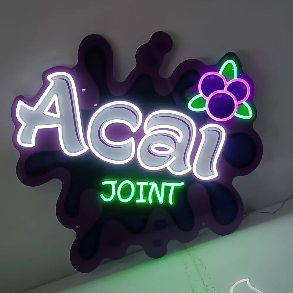 Enseigne au néon LED personnalisée avec nom personnalisé, lumière pour ...