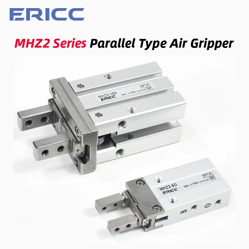 MHZ2 MHZL2 10D SMC Type Parallel Style Pneumatic Air Gripper Cylinder ...