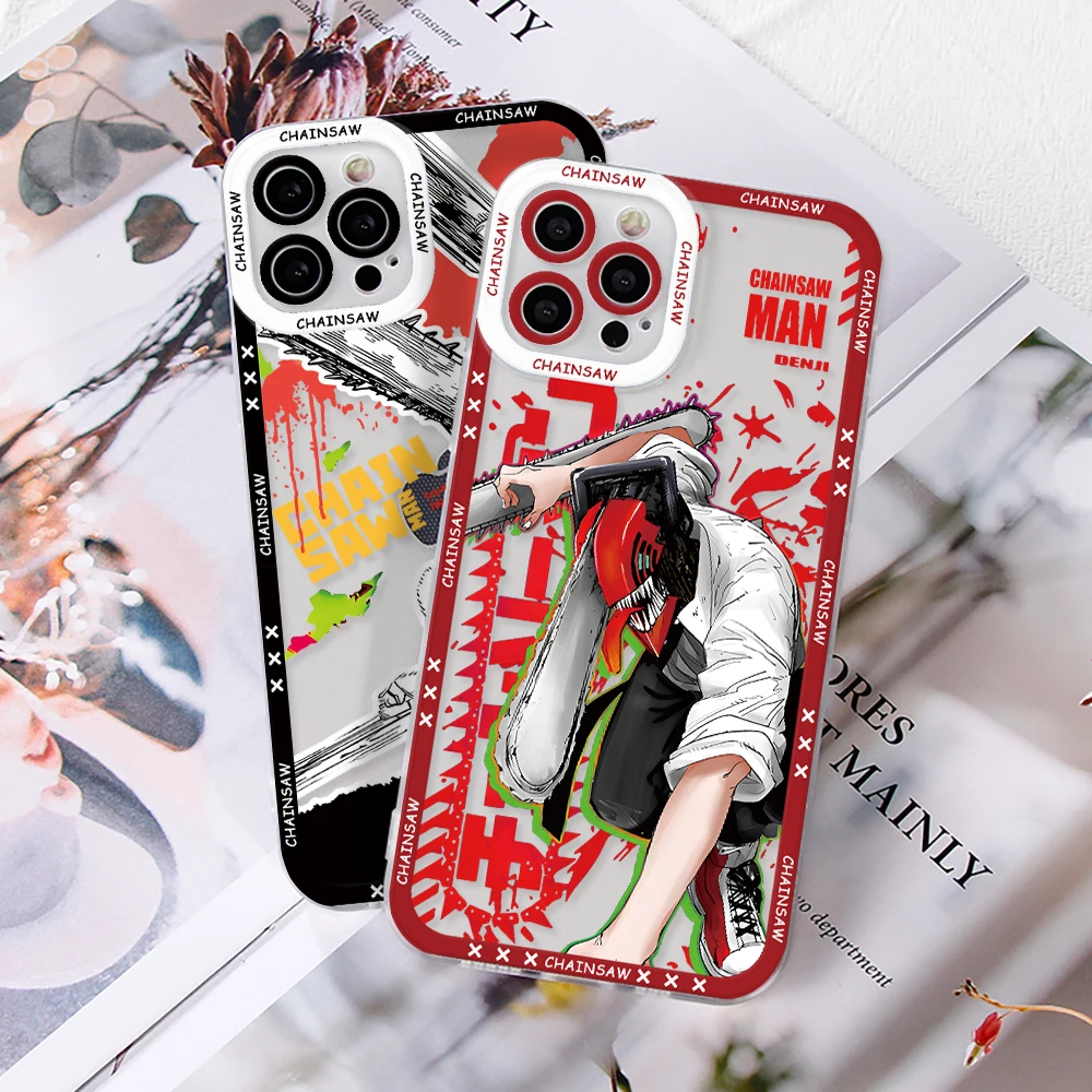 Чехол для телефона с принтом в виде аниме бензопилы для Samsung Galaxy ...