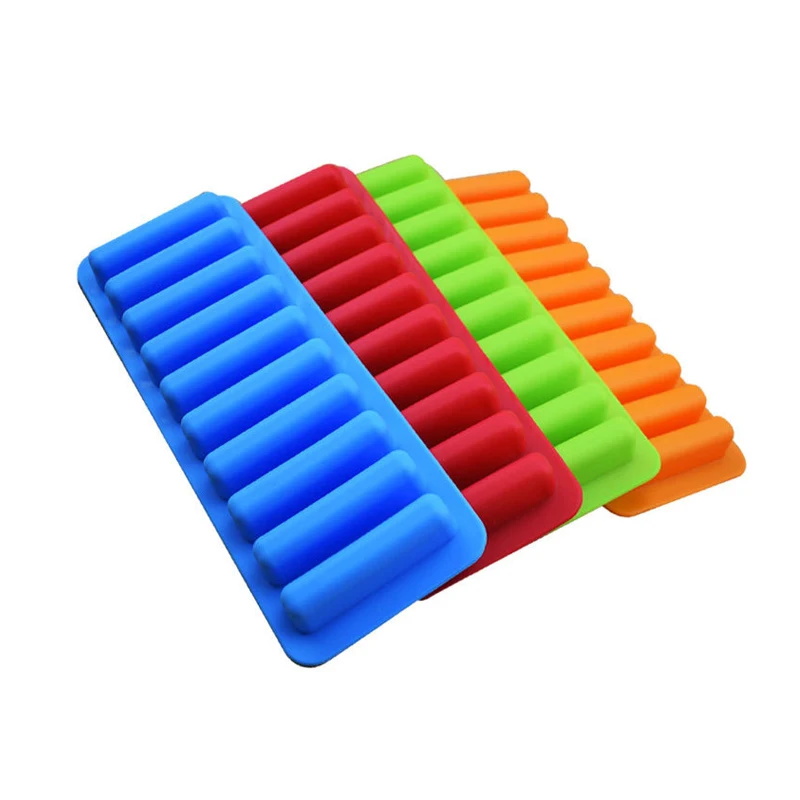 10-Grids-Long-Stick-Ice-Tray-Non-Stick-Easy-Release-Push-Popsicle-Out ...