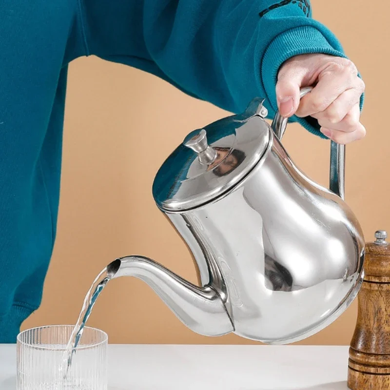 Stainless Steel Oil Pot Oil Storage Tank Multi-use Flask Household Oil ...