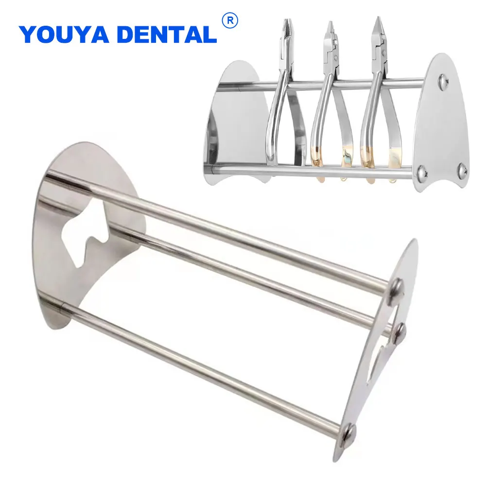 Dental-Stainless-Steel-Pliers-Forceps-Stand-Holder-Rack-Orthodontic ...