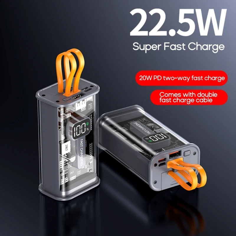 Professional-PD22-5W-21700-Polymer-Battery-Charger-Case-DIY-Power-Bank ...