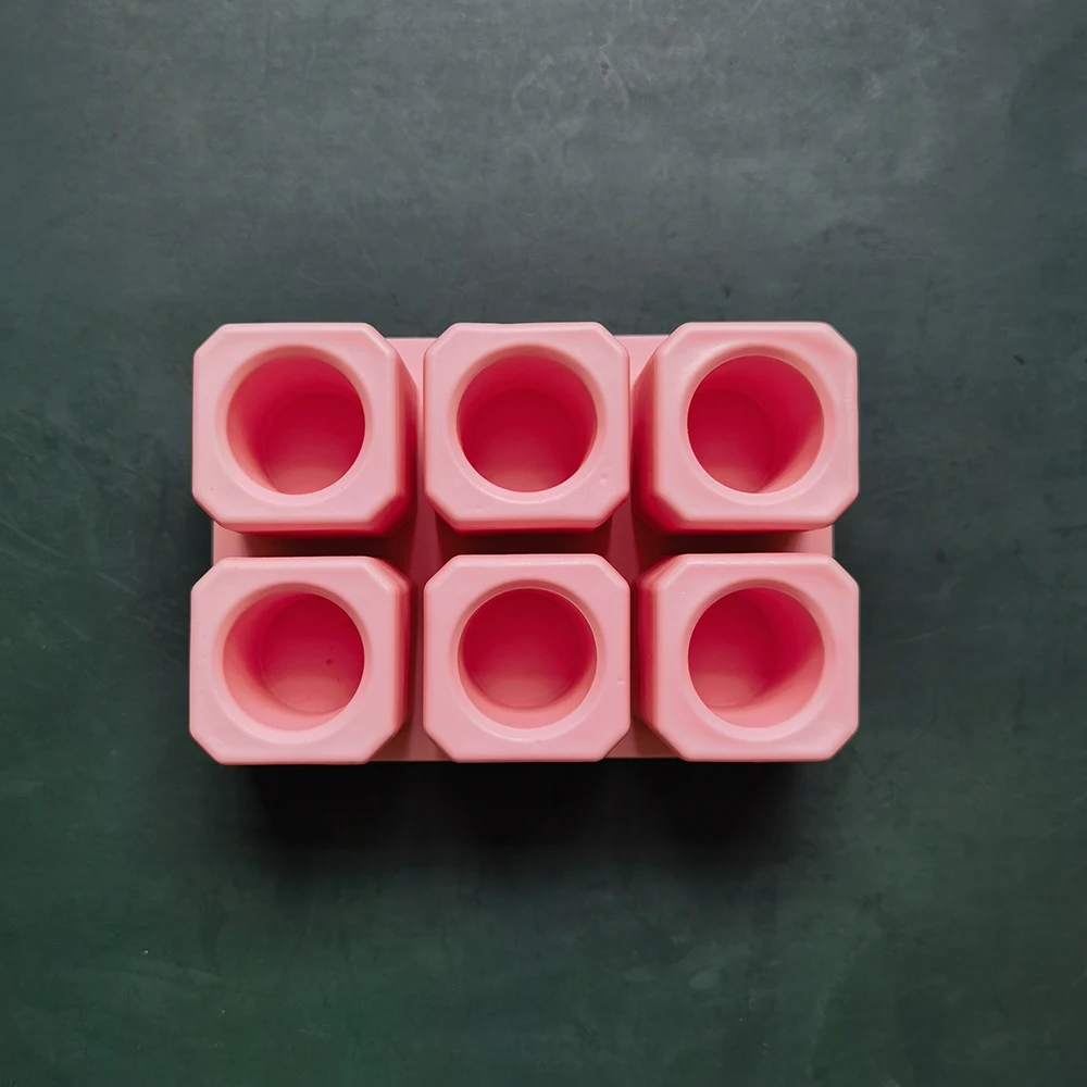 6-Holes-Silicone-Potting-Mold-DIY-Square-Flower-Pot-Mould-Ice-Cup ...