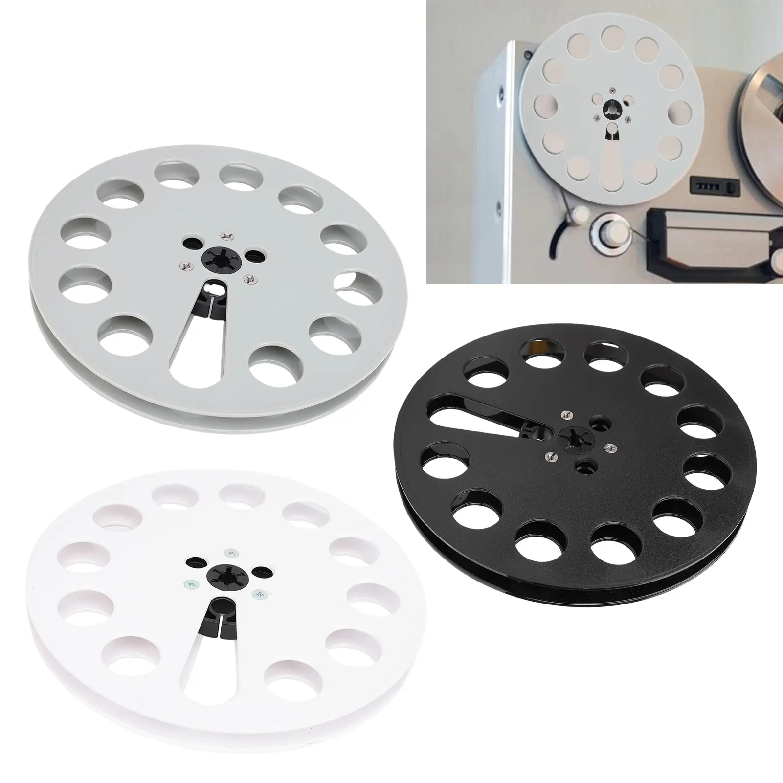 1/4 7 Inch Empty Tape Reel Fit for ReVox Studer Recording Takeup Reel ...