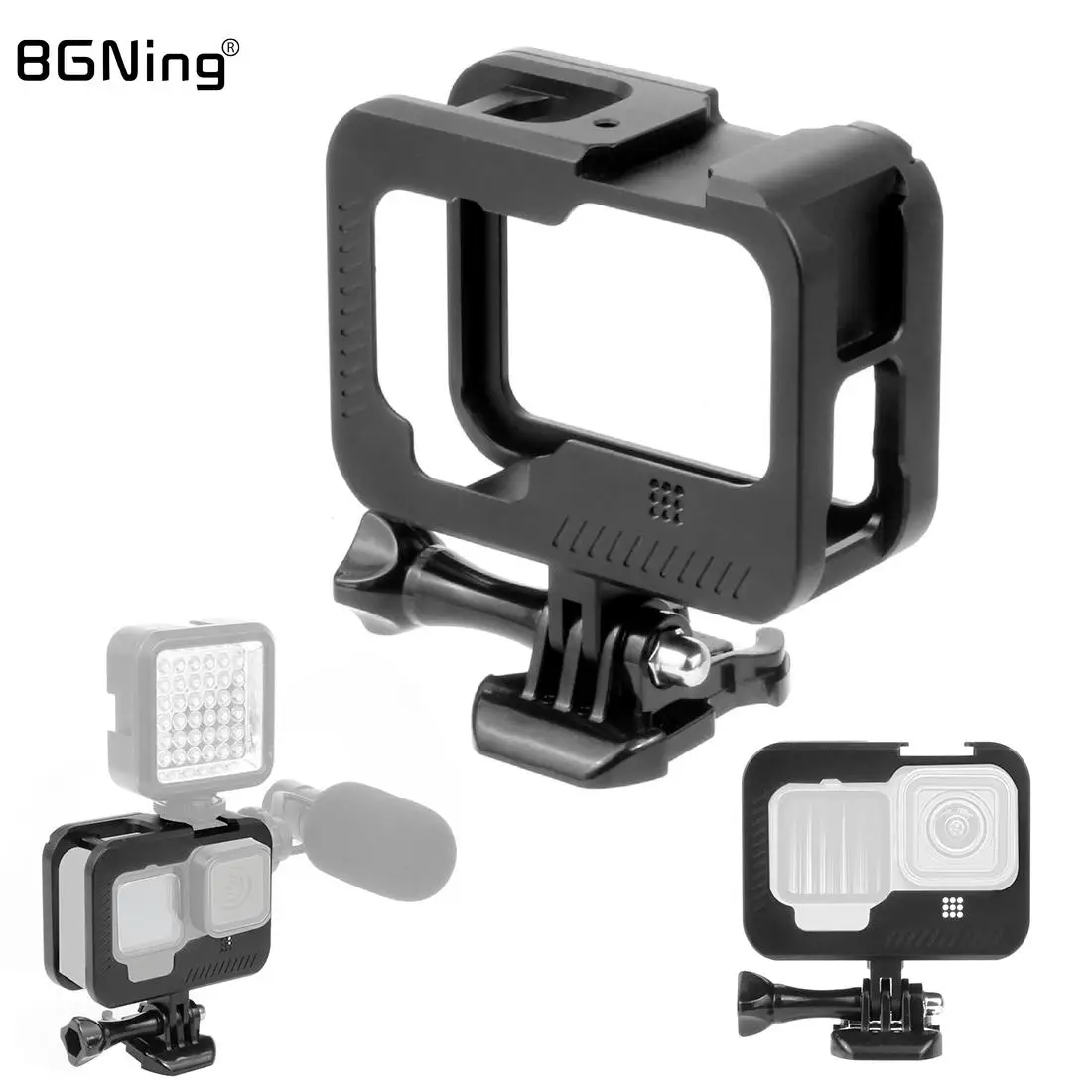 Camera Vlog Cage Rig Frame Cage Cold Shoe Mount Magnetic Foldable ...