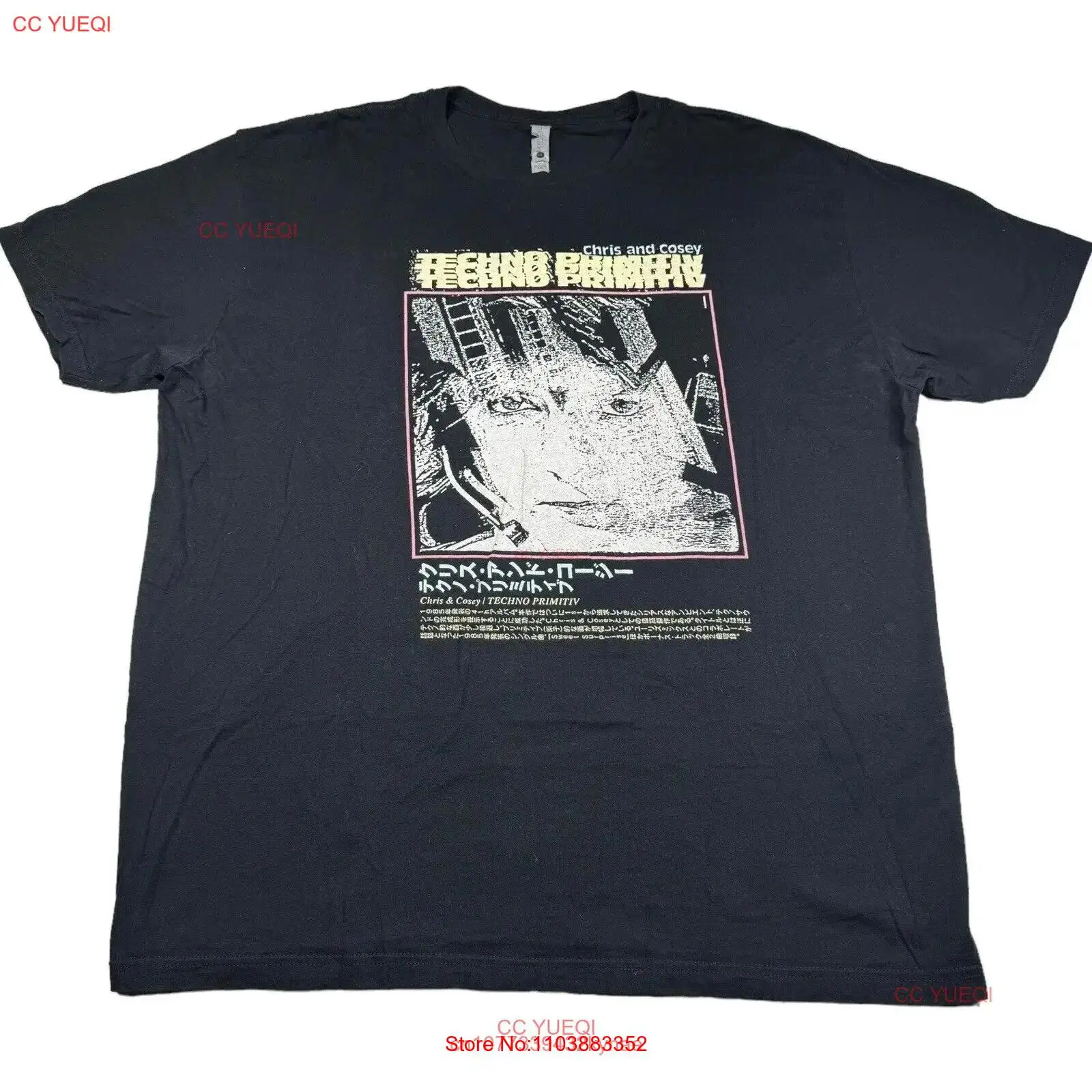 Chris-Cosey-Techno-Primitiv-T-Shirt-As-XXL-Throbbing-Gristle-Coil ...