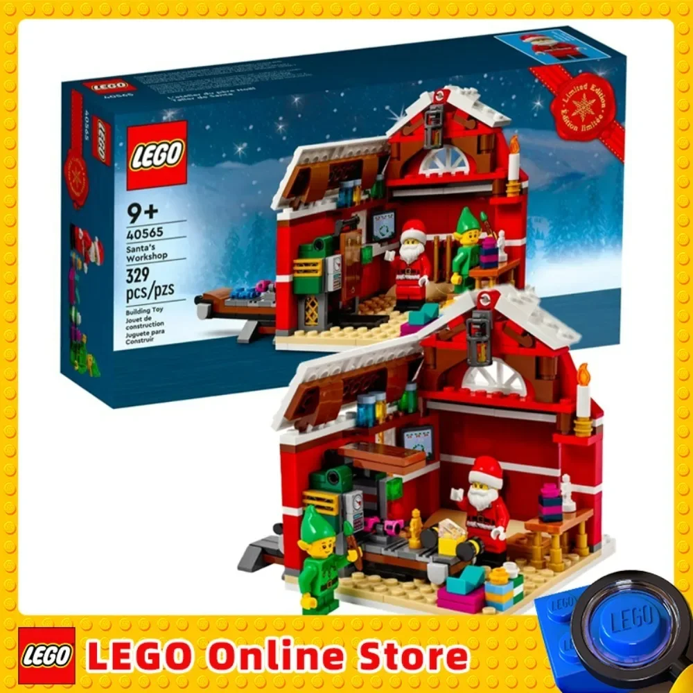 LEGO-Santa-Claus-Workshop-Limited-Edition-Elf-Minifigures-Buildable-Toy ...