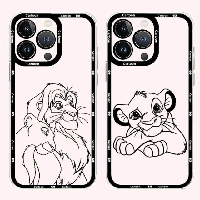 Lion King Simba Drawing Phone Case