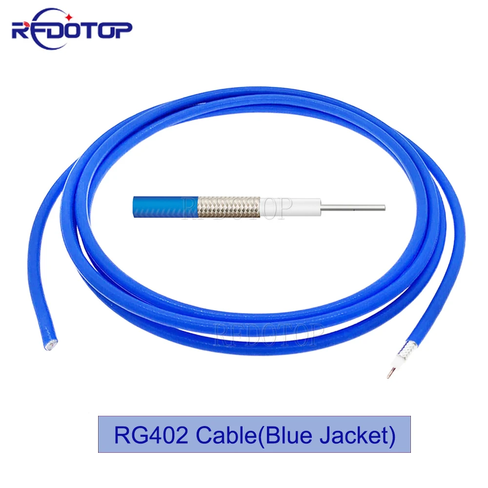 Blue-Jacket-RG-402-Semi-Flexible-RG402-High-Frequency-Test-Cable-50-Ohm ...