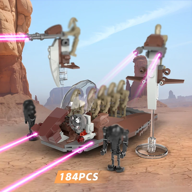 Battle-Building-Blocks-Set-Includes-Transporter-and-STAP-Army-Figures ...