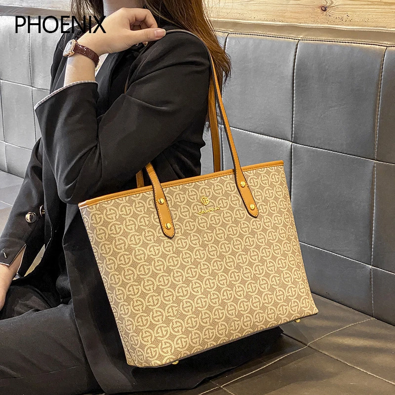 Phoenix-PVC-Leather-Tote-Bag-For-Wome-Top-Handle-Handbag-Waterproof ...