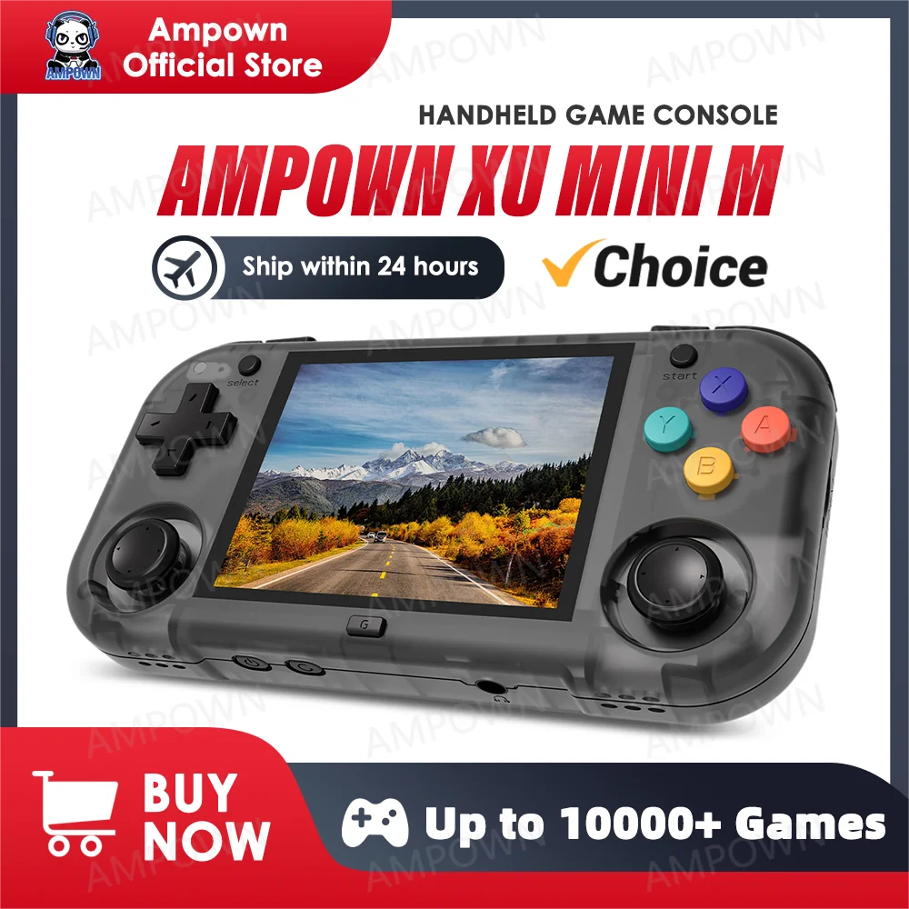 Ampown-XU-MINI-M-Handheld-Game-Console-2-8-Screen-Linux-OS-MINIM-Retro ...