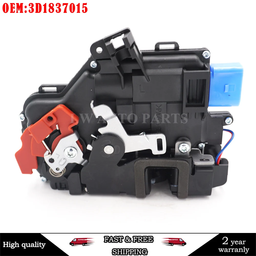 LEFT FRONT 9 PIN DOOR LOCK ACTUATOR 3D1837015AS 3D1837015AP 3D9837015 ...
