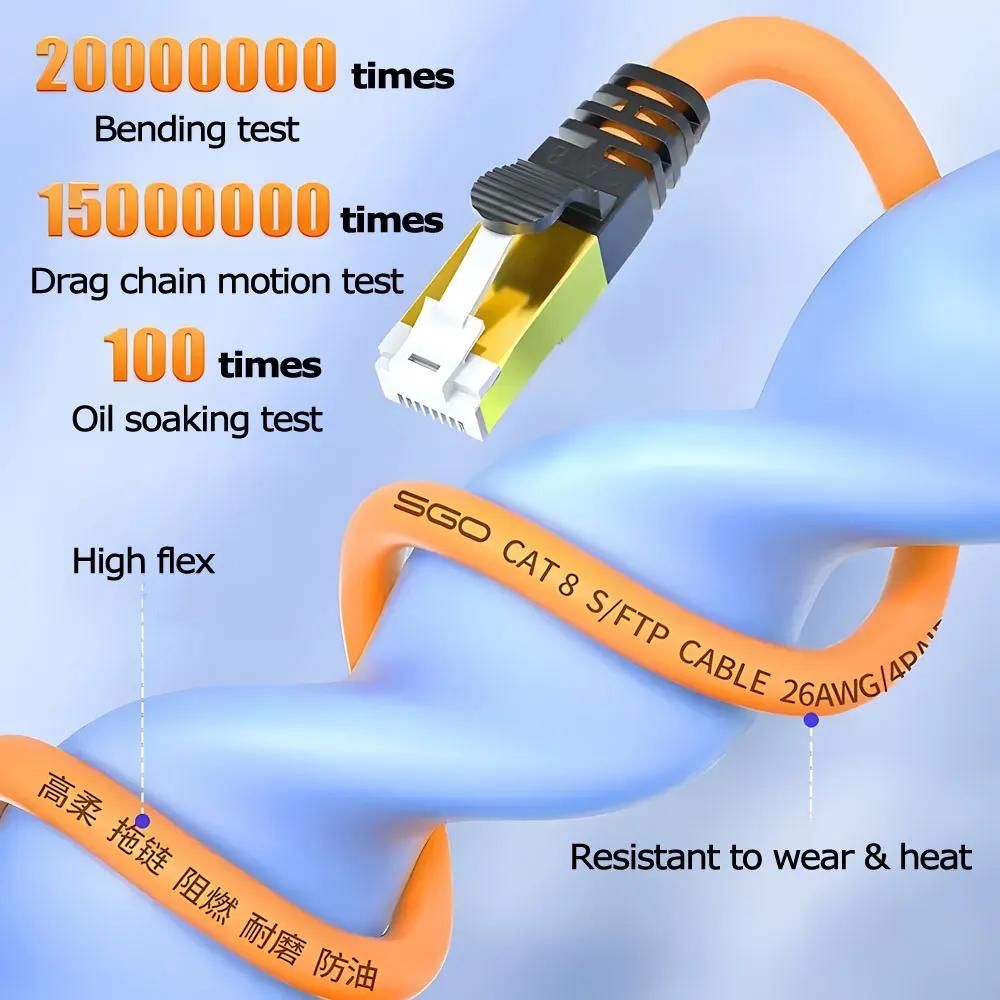 High-Flex-Cat-8-Ethernet-Cable-Heavy-Duty-High-Speed-Internet-Network ...