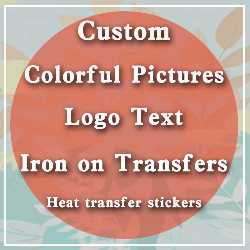 Custom Iron-on Transfers Brand Logo Heat Transfer Pvc Patch Clothes ...