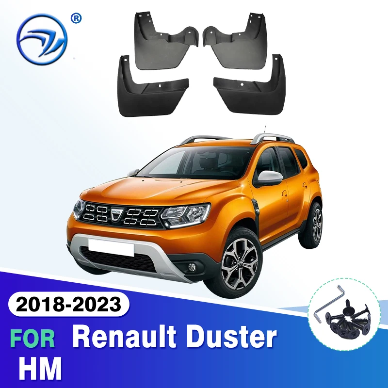 Mudguards-for-Renault-Duster-HM-2018-2022-Accessories-Dacia-Duster-2019 ...