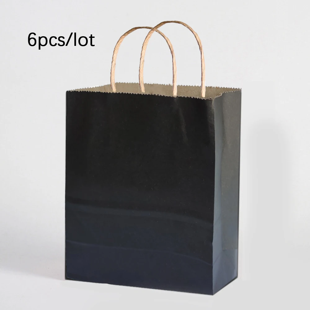 6 bolsas de regalo de papel para macarrones, bolsas para envolver ...