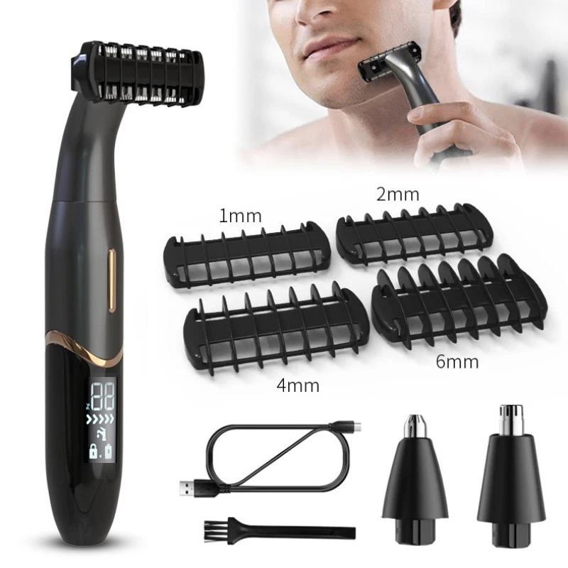 Intime områder Hårklipp Presisjonsbarbermaskin Herre Bikinilinje ...