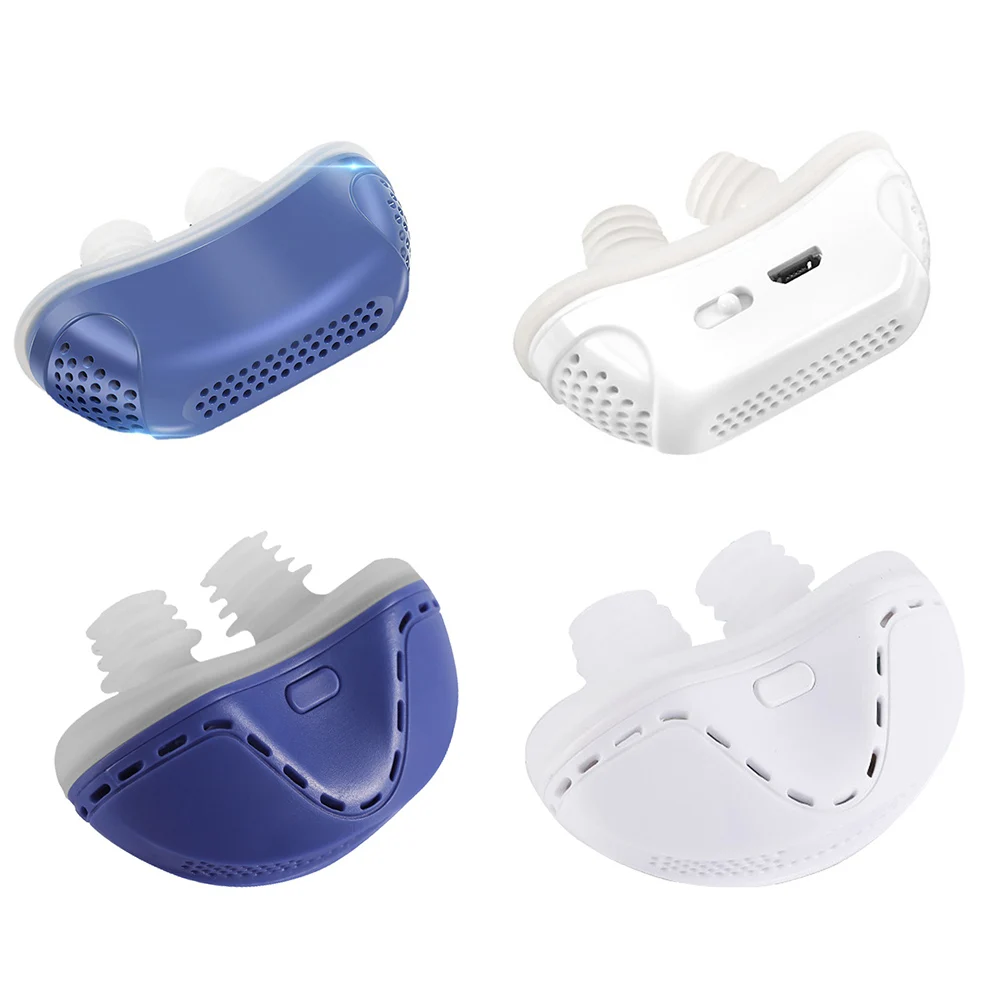 Anti ronco elétrico para homens, anti ronco, clipe de nariz, plugue ...