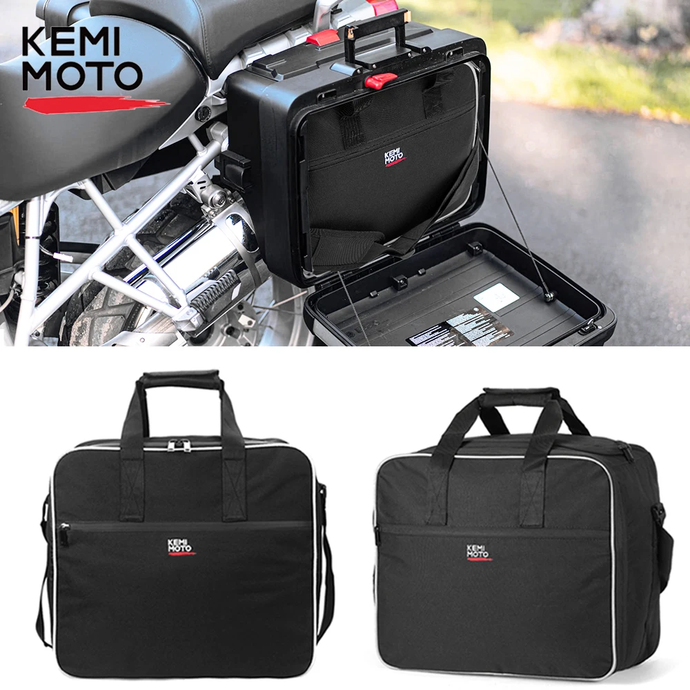 KEMIMOTO-Motorcycle-Black-Luggage-Side-Case-Inner-Bag-For-BMW-R1200GS-LC-R1250GS-Adventure ...