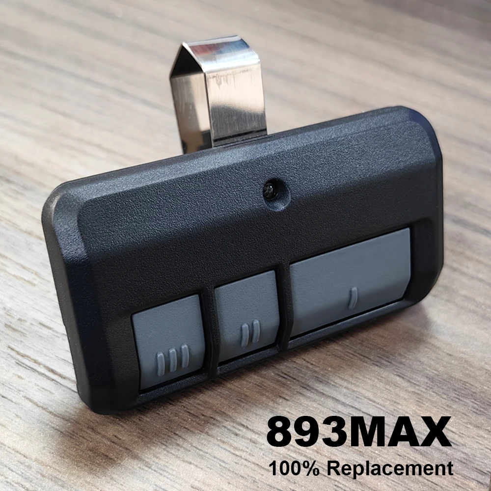 893MAX Garage Door Remote Control Replacement Craftsman 310/315/390MHz ...