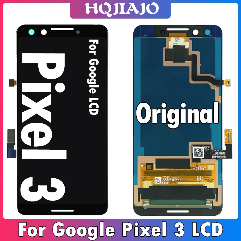 5.5" Original For Google Pixel 3 LCD Display Touch Digitizer Screen For ...