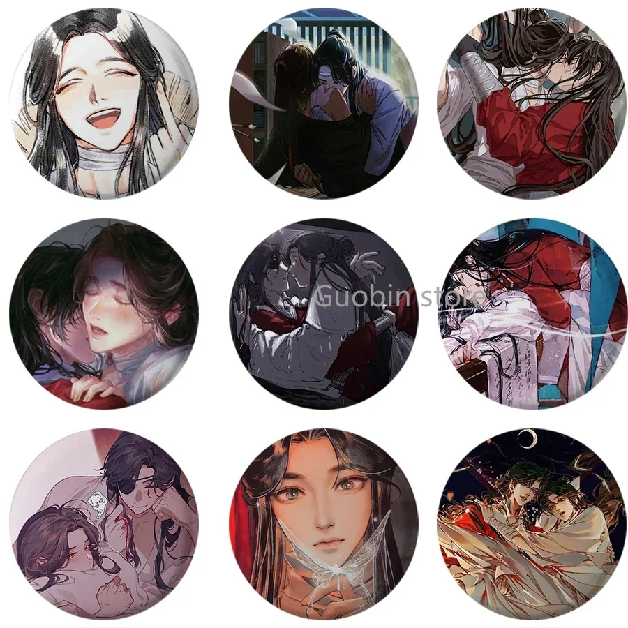 58mm-Anime-Heaven-Official-s-Blessing-Brooch-for-Backpack-Tian-Guan-Ci ...