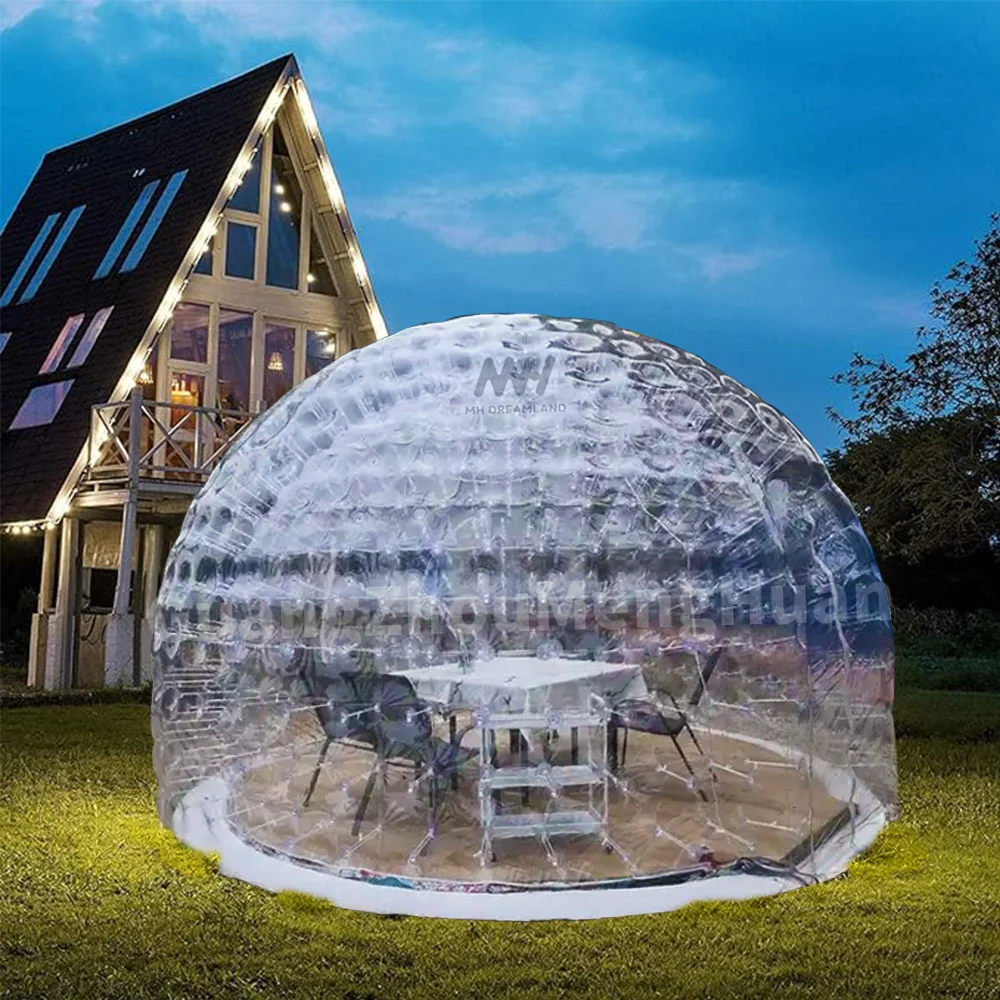 Inflatable-Transparent-Tent-Igloo-Clear-Bubble-House-Air-Tent-360-Dome ...