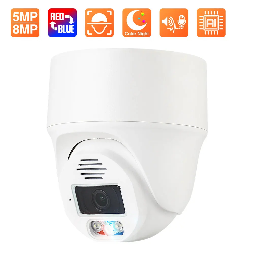 Techage-PoE-IP-Camera-8MP-5MP-Security-Camera-with-Junction-Box-Two-Way ...
